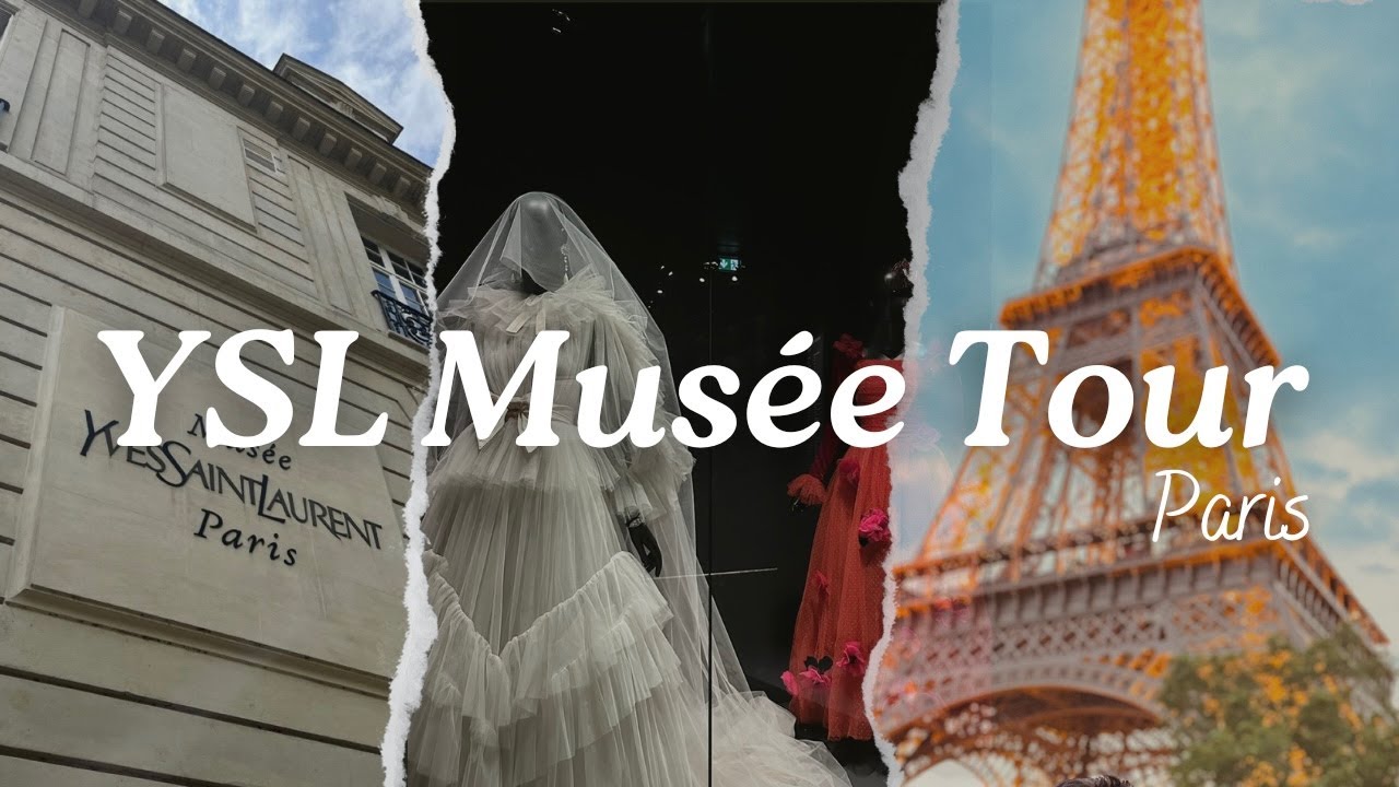 A TRIP TO YSL PARIS 🇫🇷 | YSL MUSEUM TOUR - YouTube