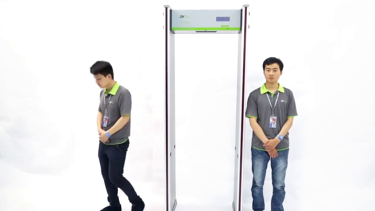 Metal Detector Installation sample ZKTeco - CCTVMexico Store. "Eres Tu ...