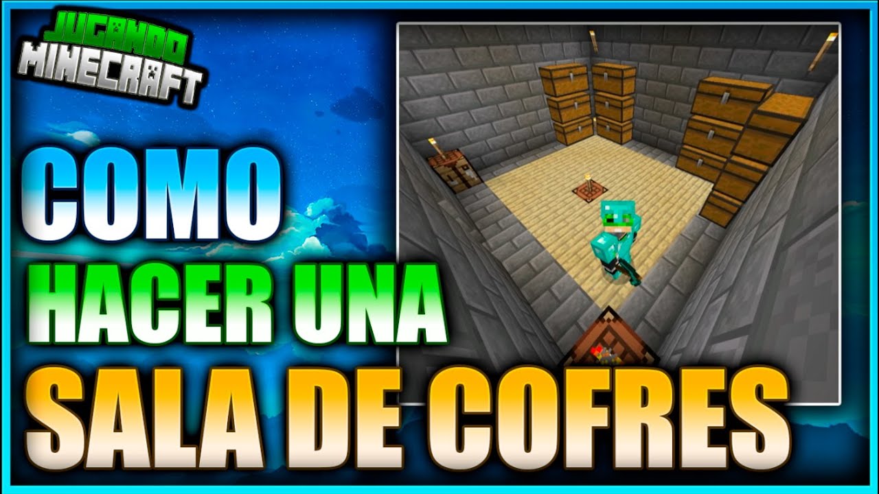 COMO HACER UNA SALA DE COFRES OCULTA PARA PRINCIPIANTES - JUGANDO ...