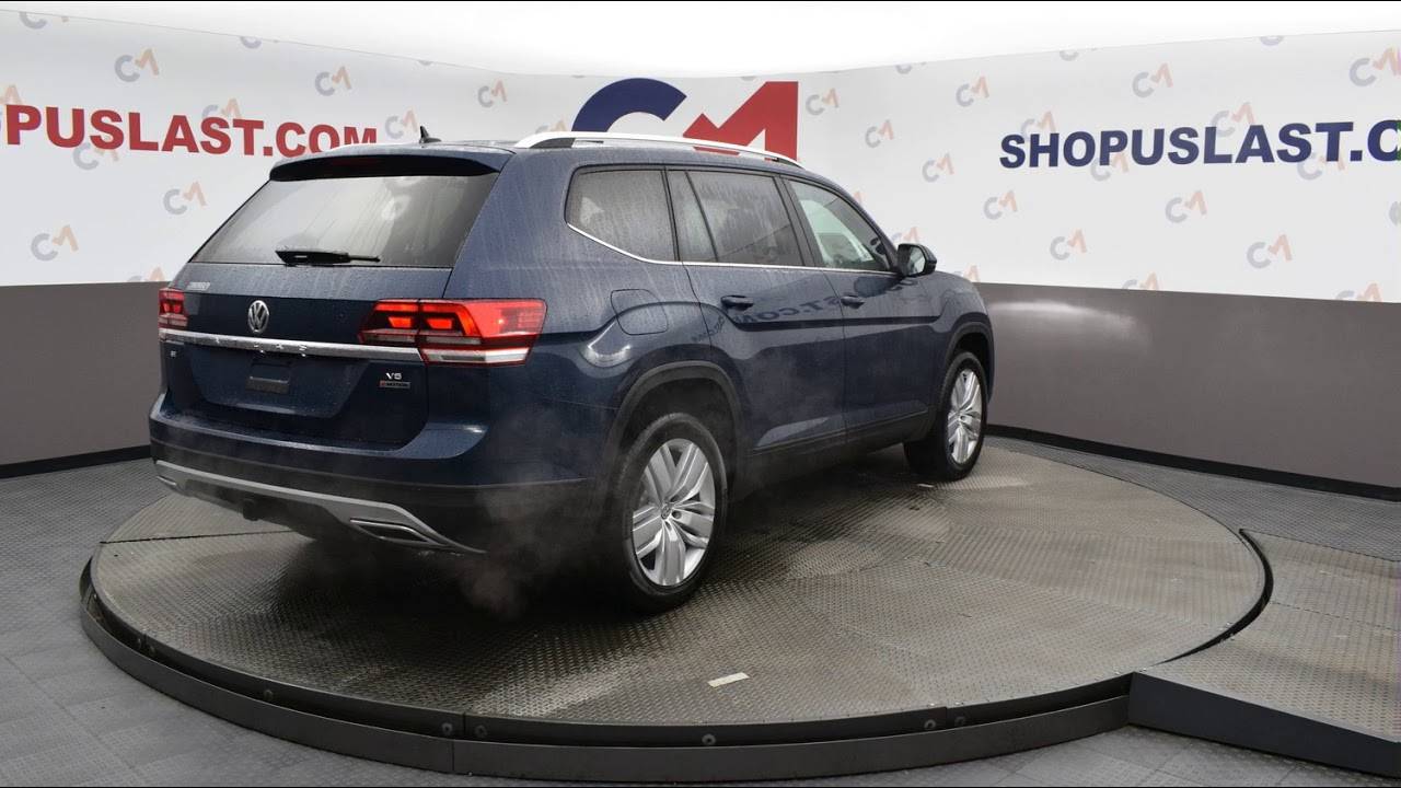 2019 Blue Volkswagen Atlas 4D Sport Utility #V3026 - YouTube