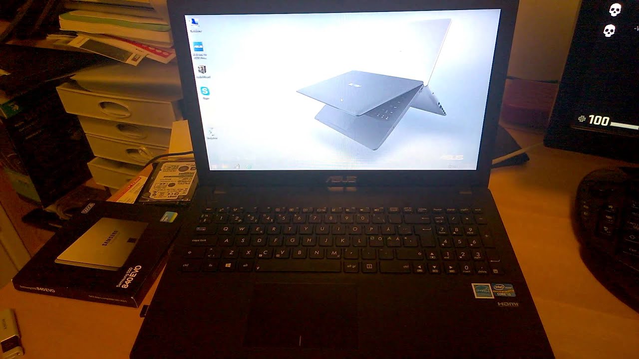 asus x551ca - YouTube