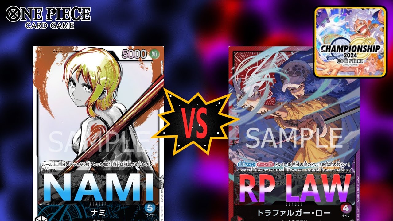 One Piece TCG: Pro Match - Analysis from the East of Nami VS RP Law ...