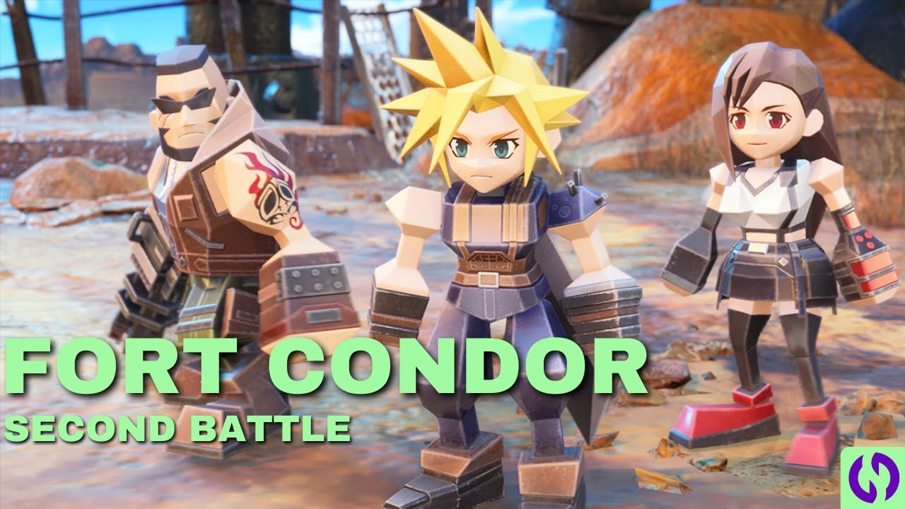 Final Fantasy VII Rebirth - Second Fort Condor battle was epic! - YouTube