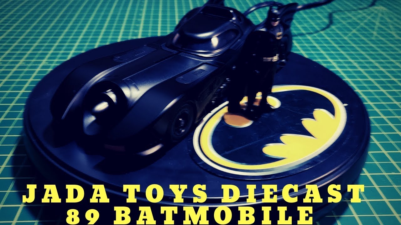 JADA toys diecast 89 Batmobile review - YouTube
