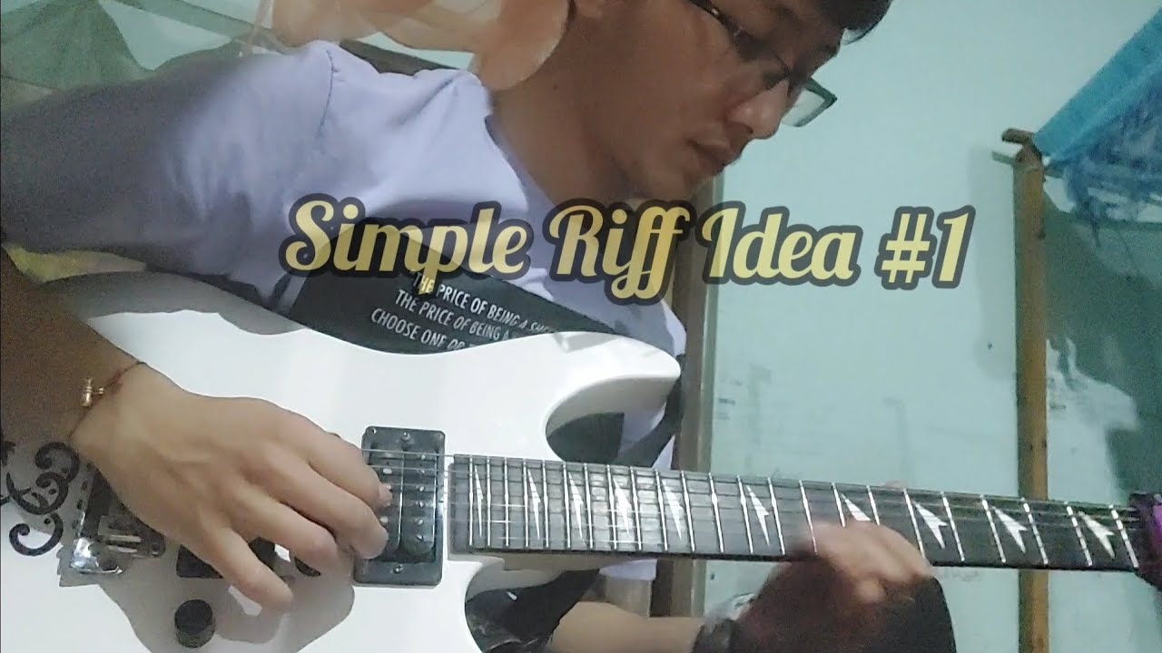 Simple Riff Idea #1 - YouTube