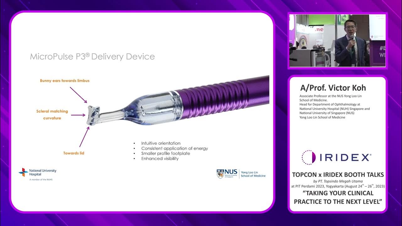 MicroPulse Transscleral Laser Therapy - Pearls & Pitfalls (A/Prof. Victor Koh) - YouTube