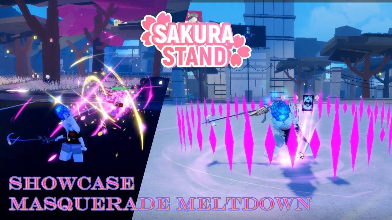 Anubis : Masquerade Meltdown (Ancient Skin) Showcase Sakura Stand | Roblox Sakura Stand - YouTube