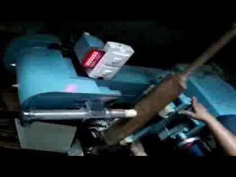 Cricket Bat Knocking Machine - YouTube