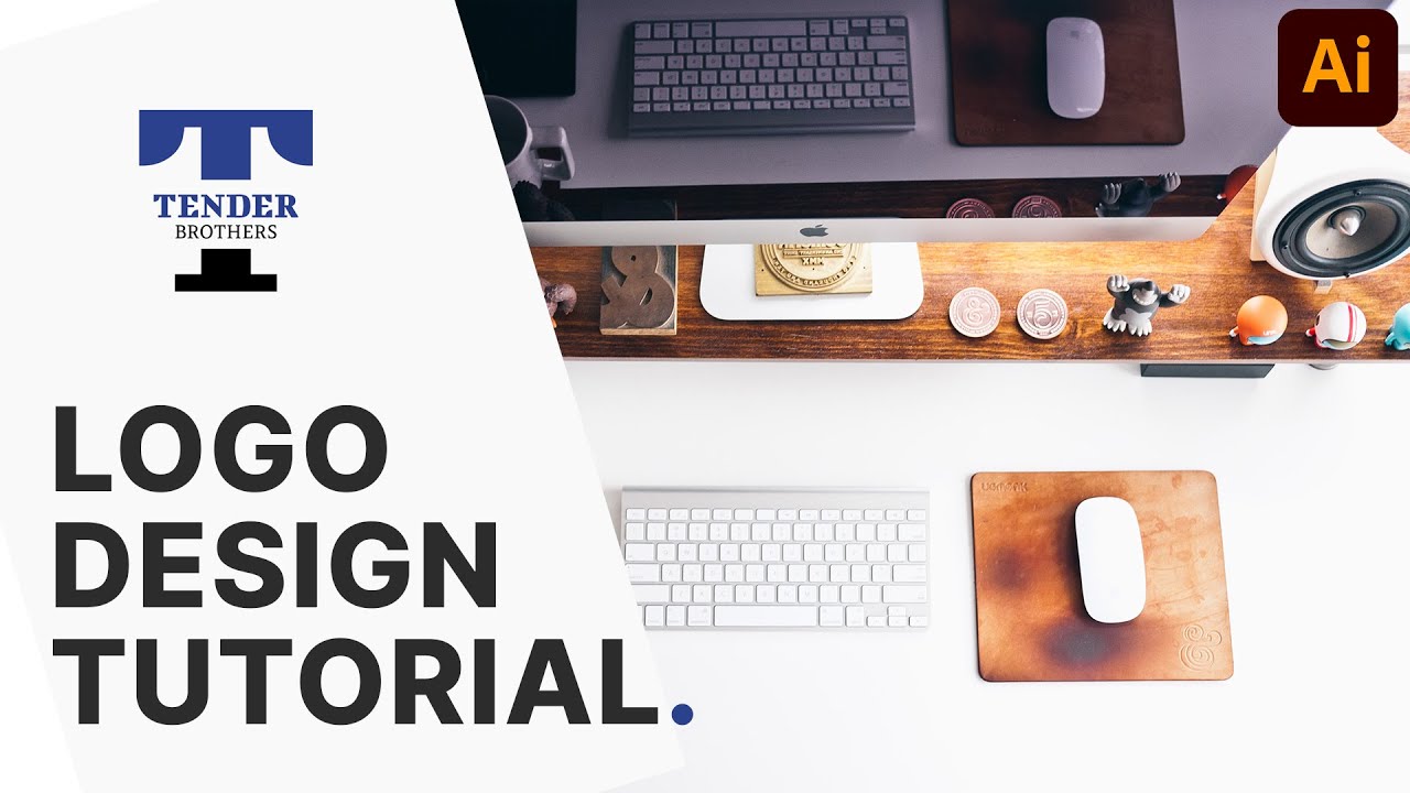 Logo Design Tutorial from Start to Finish in Adobe Illustrator for ...