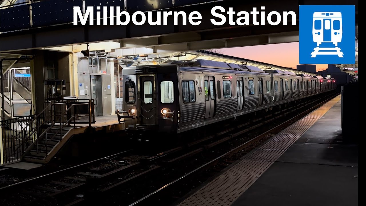 SEPTA | Market Frankford Line: Millbourne Station - YouTube