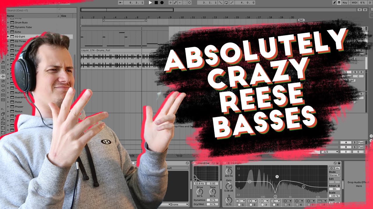 How to: CRAZY REESE BASSES for Drum & Bass - YouTube
