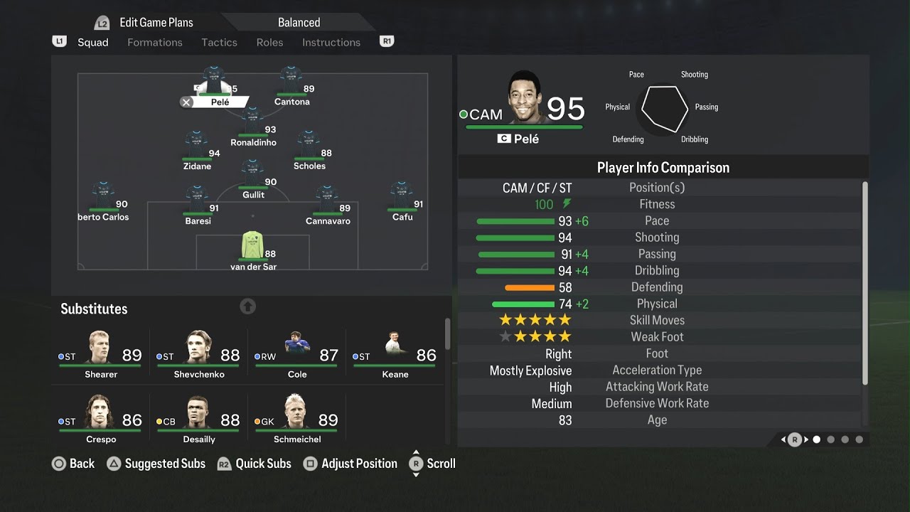 How to play icons in EAFC24 offline or kick off #eafc24 #icons # ...