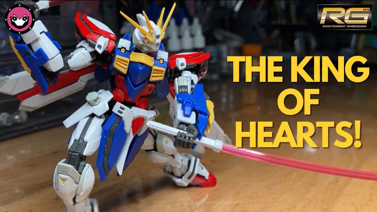 Holy Burning Finger! Building the Awesome RG God Gundam (My First RG ...