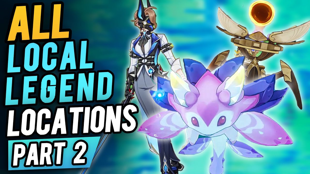 All Local Legend Location Part 2 | Fontaine Boss | Genshin Impact 4.1 ...