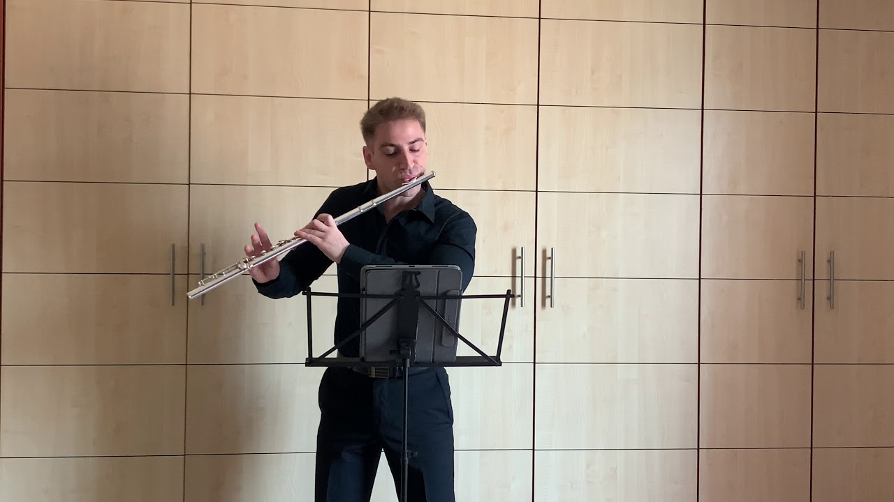 Eugène Bozza. "Image" for flute solo. Op.38 - YouTube