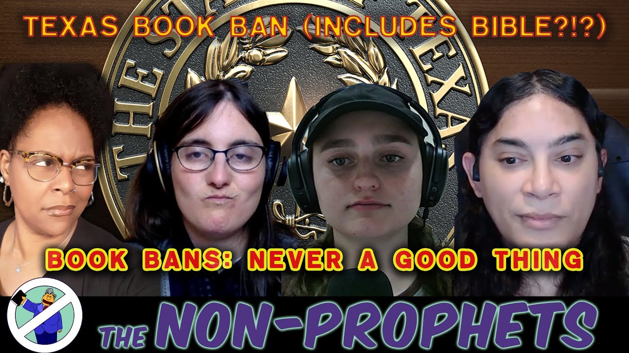 The spine of TEXAS bans the bible | The Non-Prophets 21.36 - YouTube