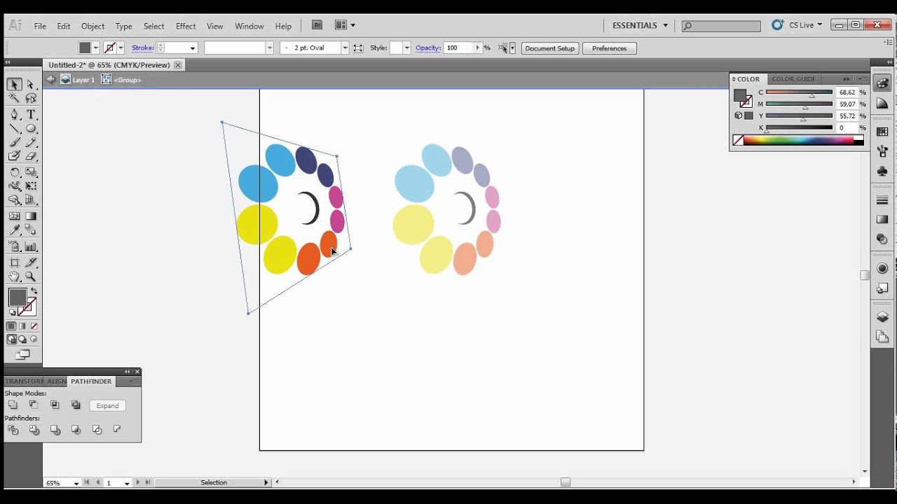 Pro Company Logo Design Lesson -illustrator cs5- - YouTube