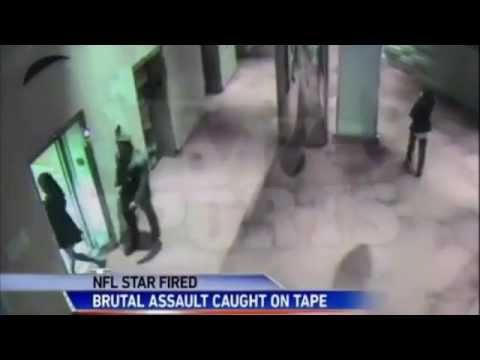 Ray Rice Elevator Punching His Then-fiancee (KNOCKOUT Janay Palmer ...