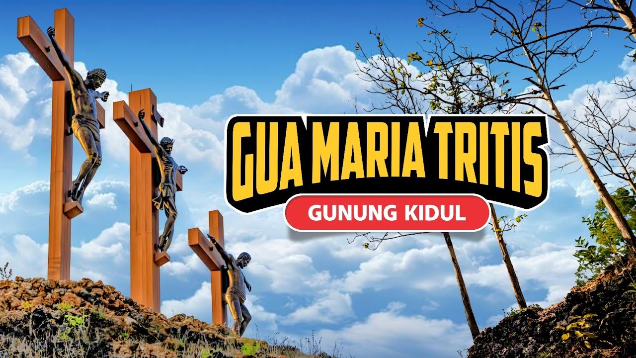 GUA MARIA TRITIS GUNUNG KIDUL 💯 TERINDAH DI INDONESIA - YouTube