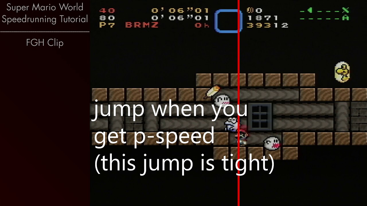 SMW Tutorial: Forest Ghost House Clip - YouTube