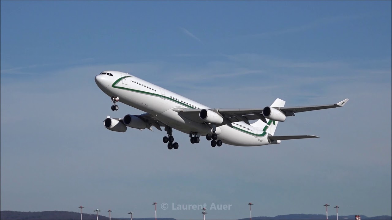 Airbus A340 313X Air X Charter Take Off At LFSB YouTube Airbus A340 313X Air X Charter Take Off At LFSB YouTube