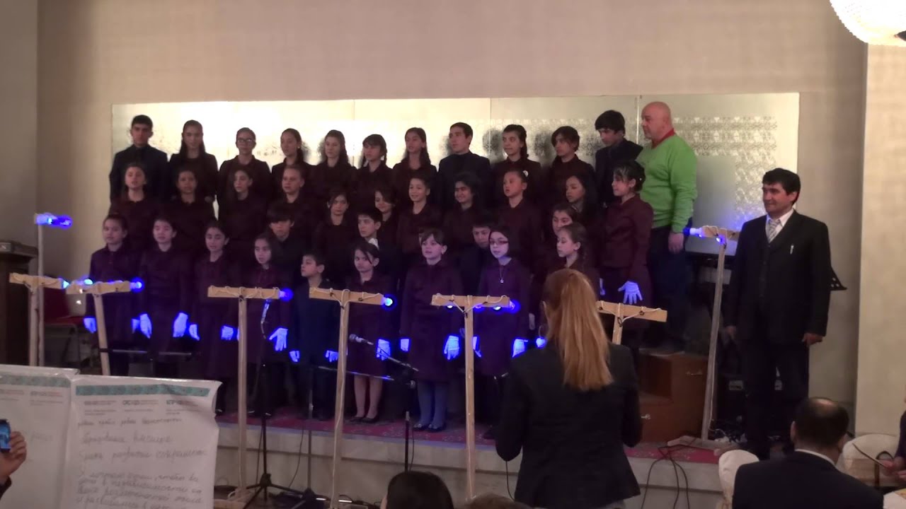 Singing along with the Inclusive Children' Choir #IMAGINE - YouTube