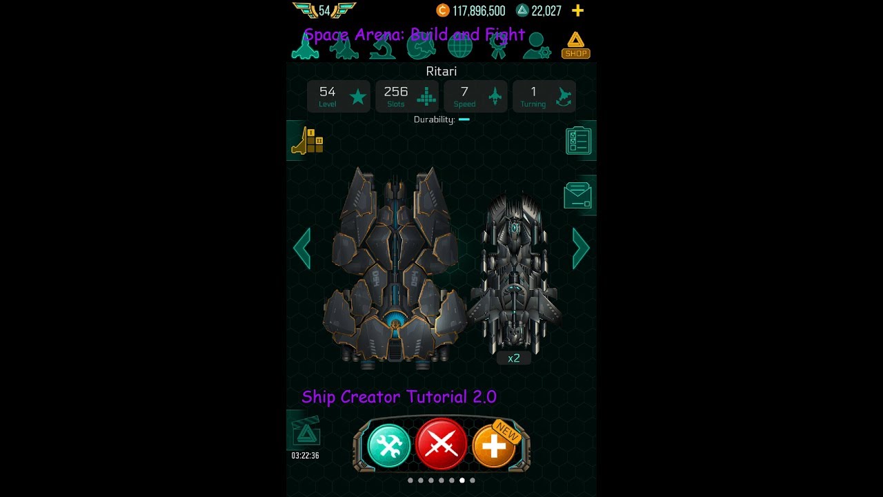 Space Arena: Build and Fight - Ship Creator Tutorial 2.0 - by De Hei ...