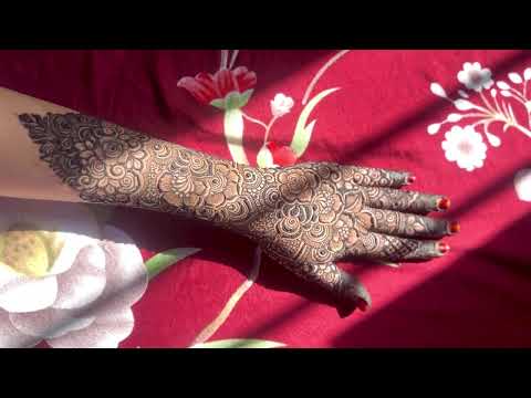  Very Beautiful Semi Bridal Mehndi Design | latest Indian Mehndi Design tutorial | #mehndi #henna 