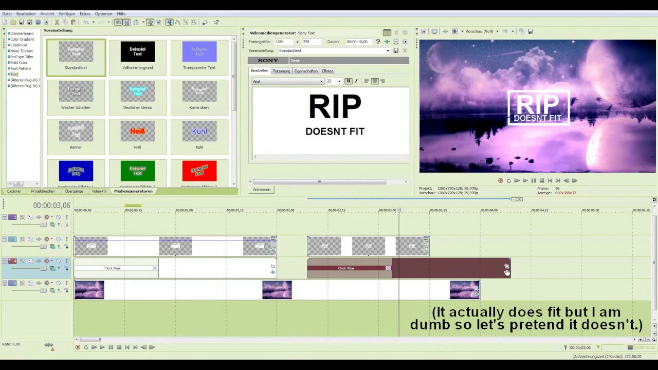 [SV TUTORIAL] clock wipe text border. - YouTube
