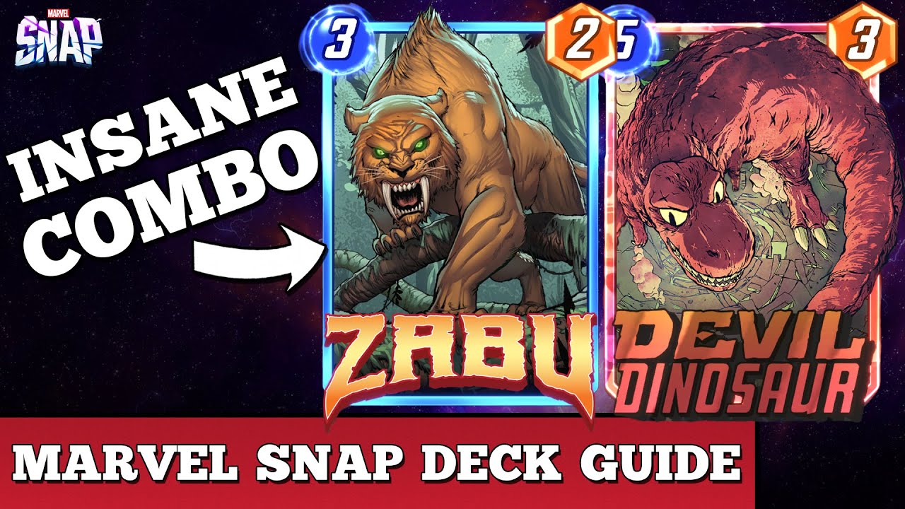 DEVIL ZABUSAUR is AWESOME & EASY TO PLAY! [Marvel Snap Zabu Deck Guide ...