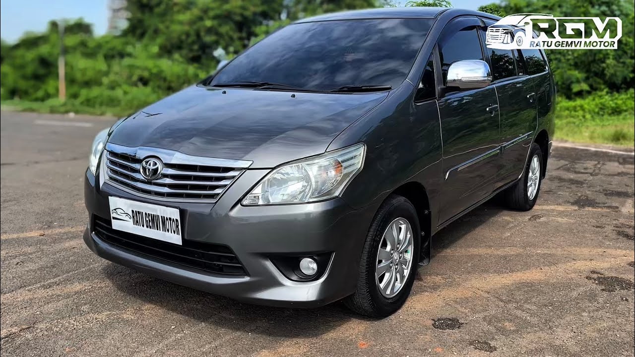 TOYOTA INNOVA G 2012 , Super Nyaman Elegant Luas Dengan Grand Grill ...