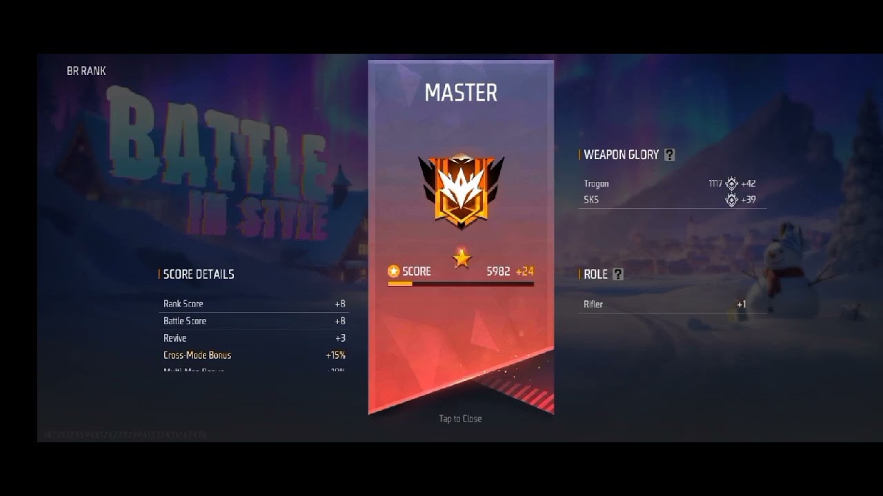 2 ND time master in br ranked op gameplay freefire - YouTube