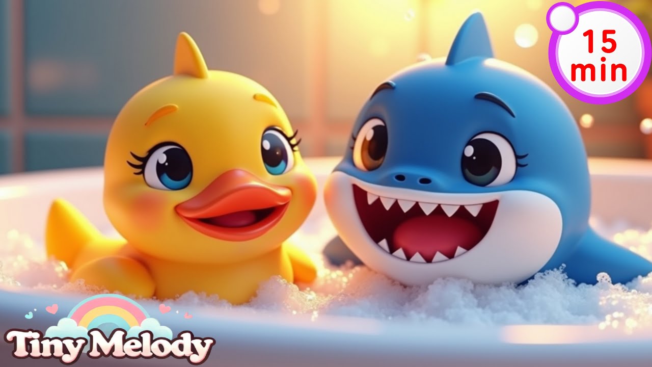 [15 MIN LOOP]Bath Song with Sea Animals🛁🐳Splash & Play for Kids|Tiny ...