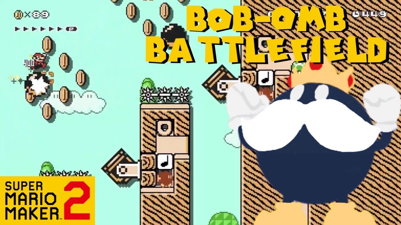 Bob-omb Battlefield ♪ (Super Mario Maker 2) - YouTube