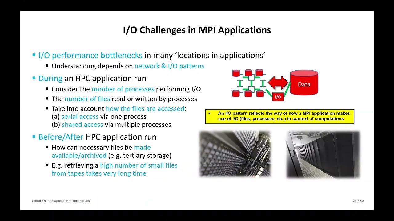 2024 High Performance Computing Lecture 4 Advanced MPI Techniques Part2 💻 - YouTube