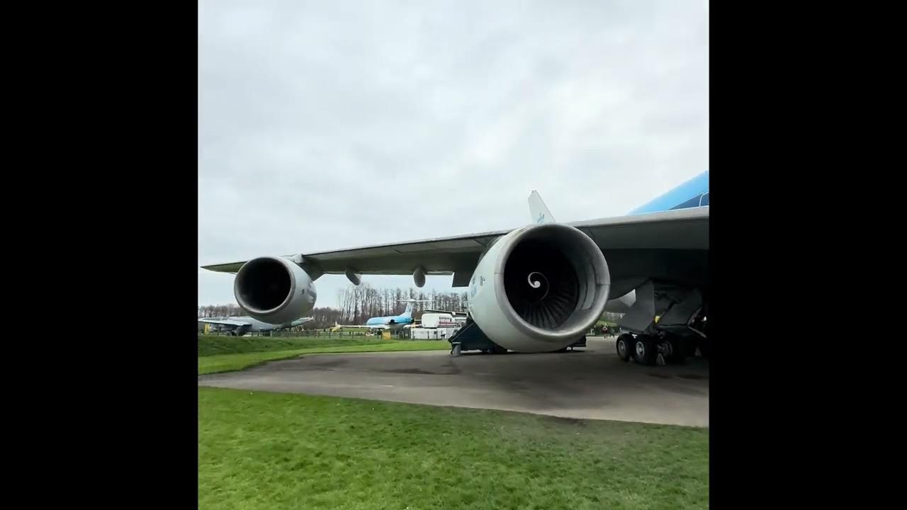 The KLM 747 at Lelystad Aviodrome - YouTube