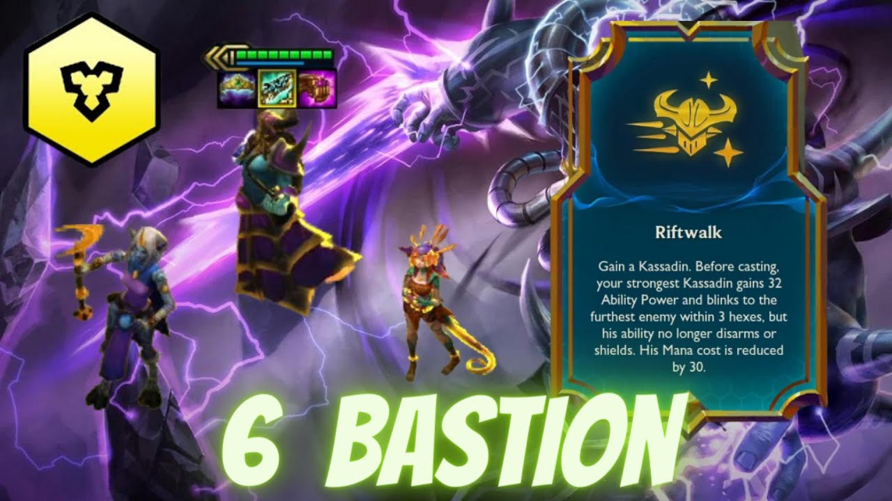 Set9 5 ⭐⭐⭐ 3 Star Kassadin Can Dominate Ft 6 Bastion Youtube