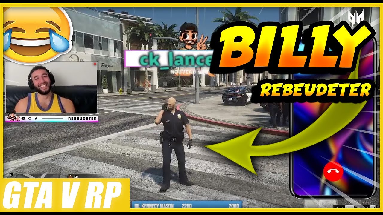LE MEILLEUR DE BILLY - REBEUDETER 🤣 best of gta rp - FlashLand - YouTube