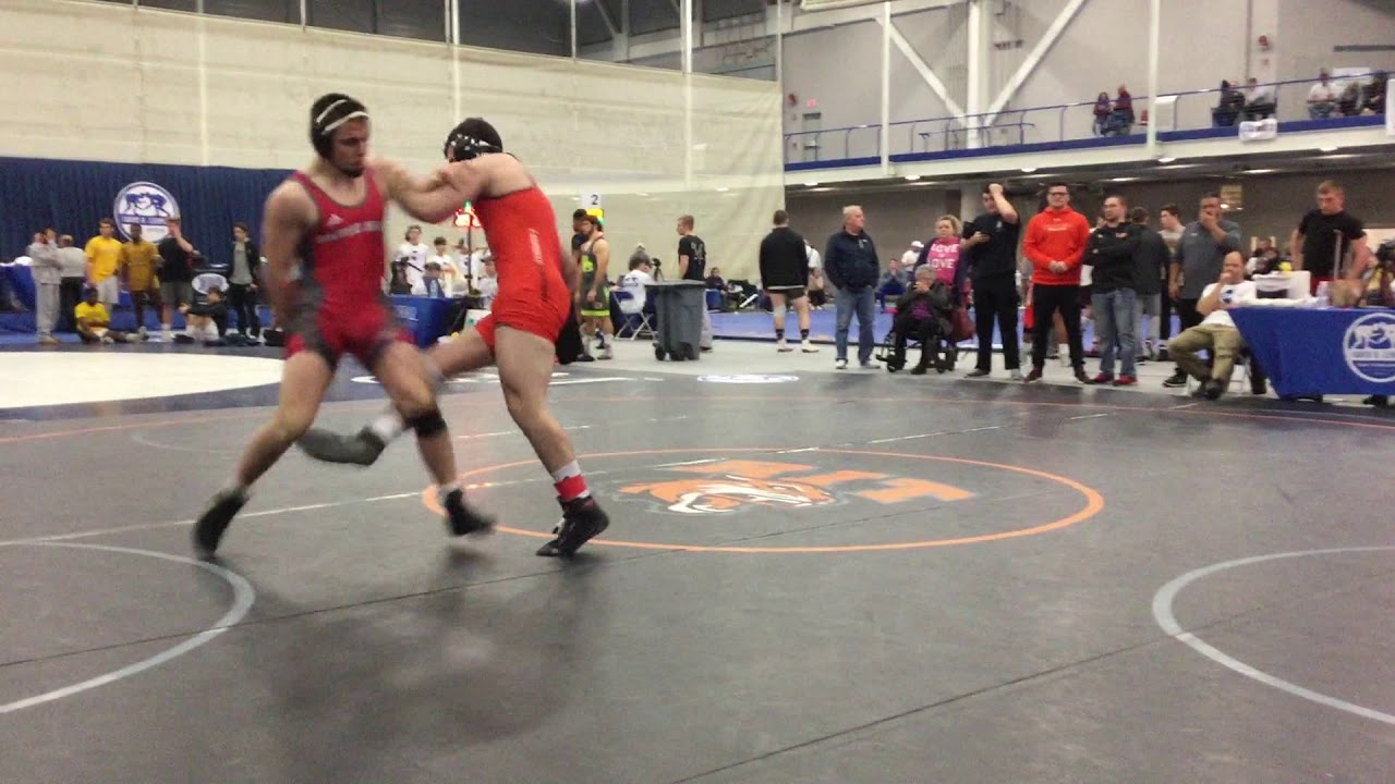 184 lbs: Kyle Davis (SHU) vs Chris Kober (Campbell) - YouTube