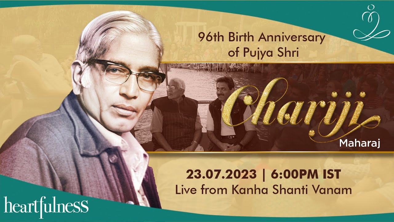 96th Birth Anniversary of Pujya Shri Chariji Maharaj | 23rd July 2023 ...