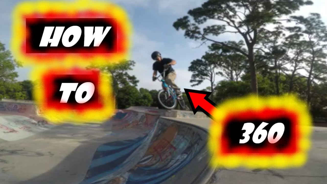How to 360 BMX Flyout! The Easy Way (how to 360) - YouTube