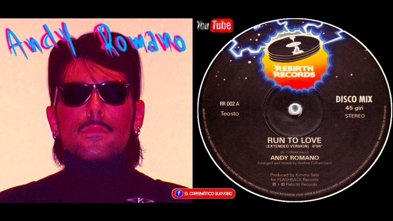 🟣ANDY ROMANO-RUN TO LOVE🇺🇸. - YouTube