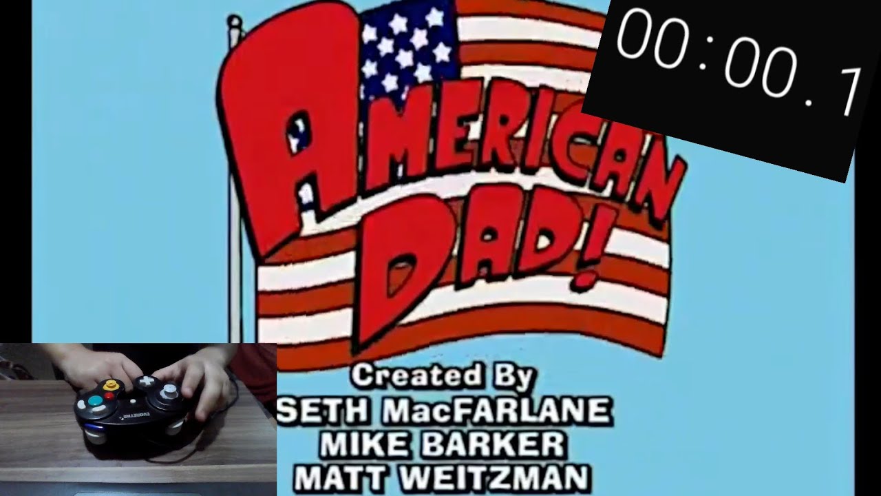American Dad Speedrun in 0.001 with HandCam (GCN) - YouTube