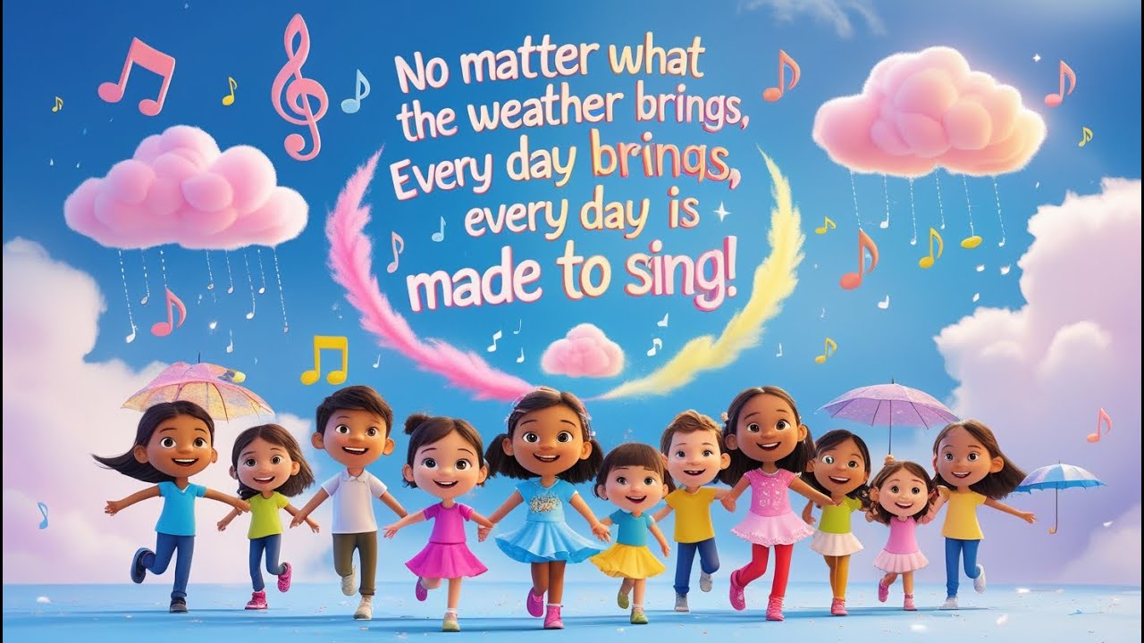 Weather Fun – Rain or Shine! | Kids Song About Seasons & Weather 🌧 ...
