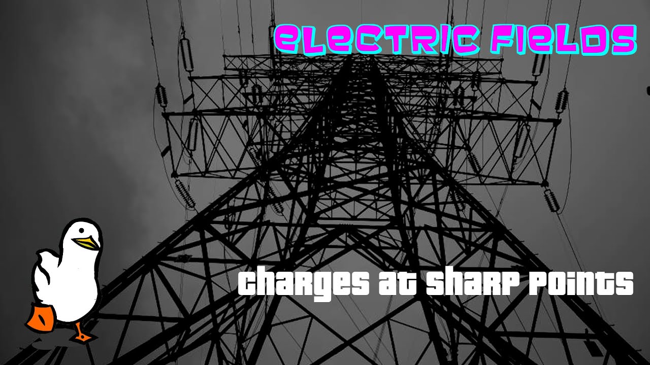 Electric Fields Near Sharp Points - YouTube