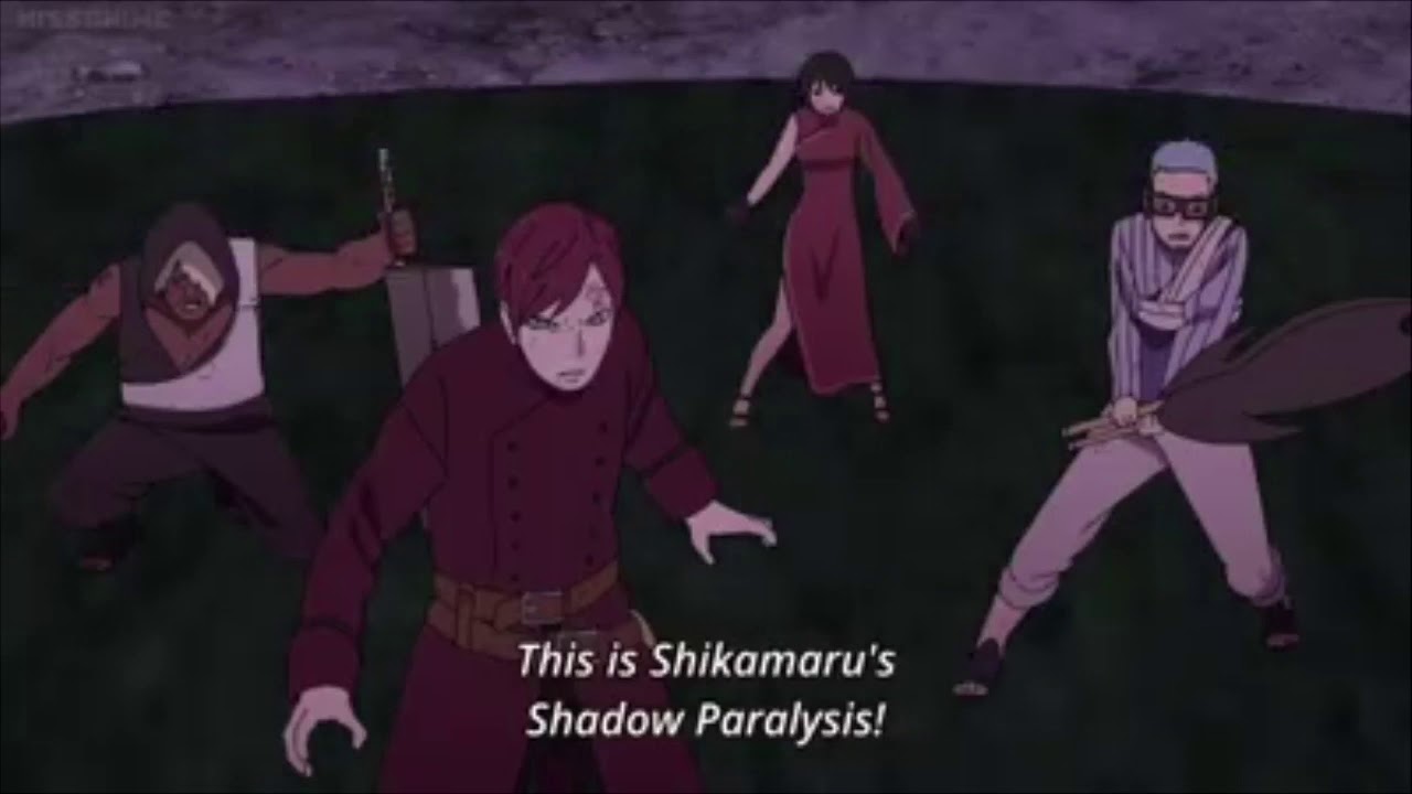 Shikamaru shadow paralysis used by Momoshiki against naruto,sasuke and ...