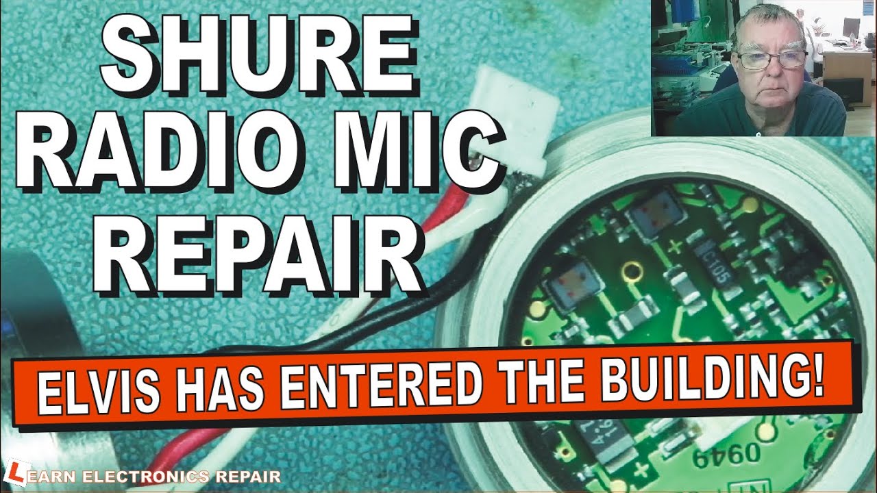 Shure Radio Mic Repair : REAL LIFE Repair Session No Editing - YouTube