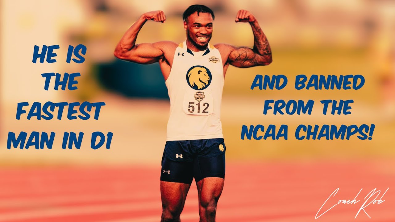 He’s the FASTEST man in D1, but they won’t let him RACE! || JT Smith is ...