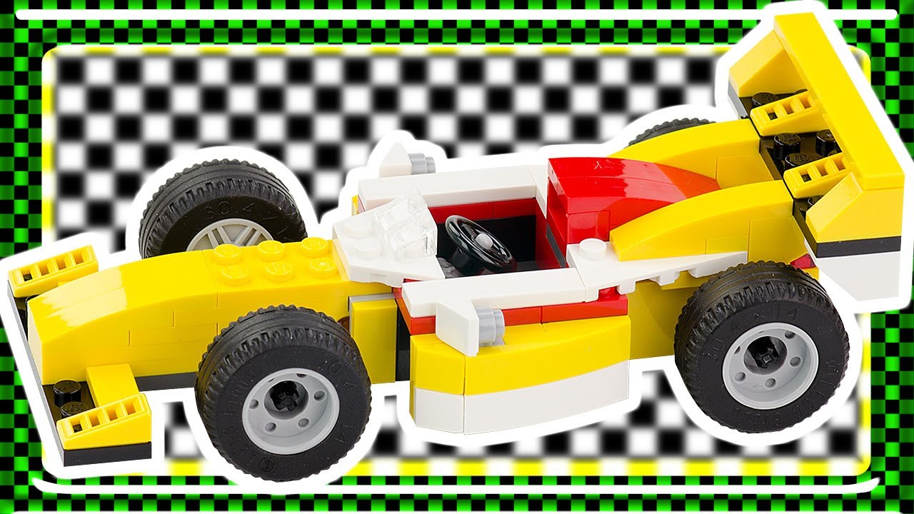 LEGO CREATOR Super Racer build review 31002 - YouTube