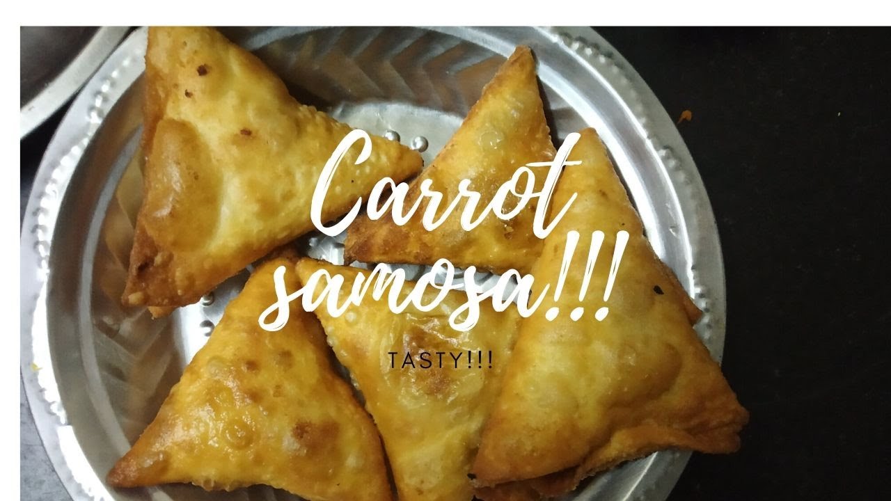 Samosa || Carrot samosa || Healthy Snack || Smart cookings!!!!!!! - YouTube